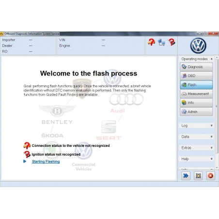 VW Audi Bentley Lamborghini dealer-level diagnostics, coding programming