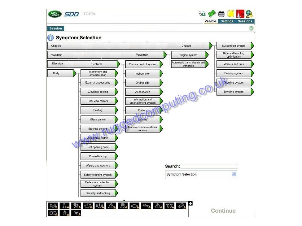 Land Rover Jaguar diagnostics coding programming Motion 2010 C5