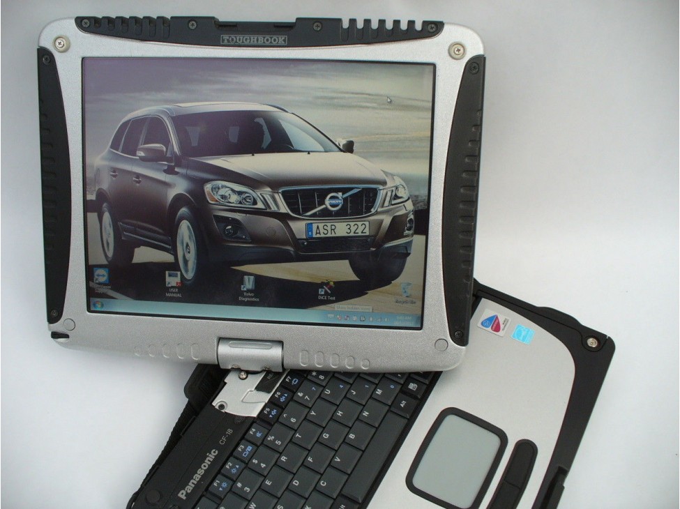 Volvo diagnostics, coding and programming laptop