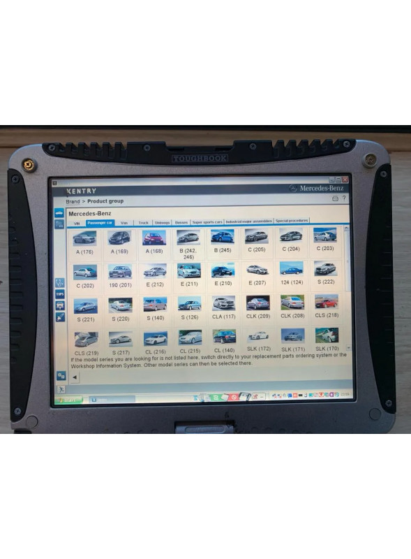 Mercedes dealer-level diagnostics, coding and programming, HHT-WIN, DAS ...